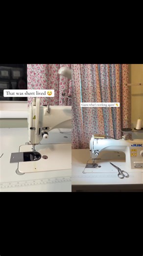 #duet with @Addison Rays #juki Messed up the timing again in less then 6 days. 😭 #sewingproblems