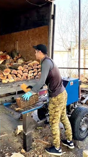 Best Log Splitter #firewood