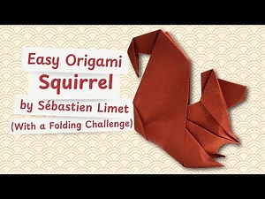 Easy Origami Squirrel Tutorial 🐿️ Step-by-Step Instructions