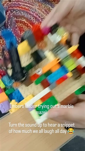 This week at Embers we've learnt about the history of Lego and built marble mazes, as well as learning some basic sewing. As usual, we've also laughed a lot! | The Outdoor Learning Company