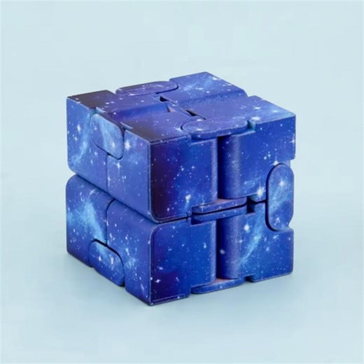 Starry Galaxy Infinity Cube Fidget Toy | ADHD Autism Stress Relief | Magic Puzzle Cube for Kids & Adults | Sensory Decompression - Etsy
