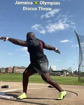 Discus Technique Slow motion