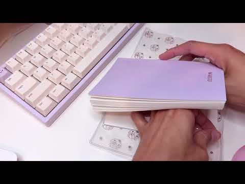 How to Put On the Mimi Notebook Clear Cover (Why It Feels Tight at First!) 🌸⊹˚. ♡.𖥔 ݁