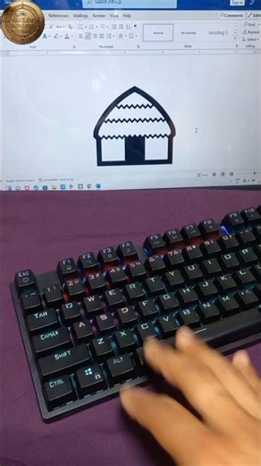 Secret Keyboard Trick | Hut symbol #shorts #computertips #keyboardhacks #keyboardshortcuts #viral