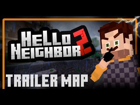 Hello Neighbor 2 in minecraft / map trailer / ‪@tinyBuildGAMES‬