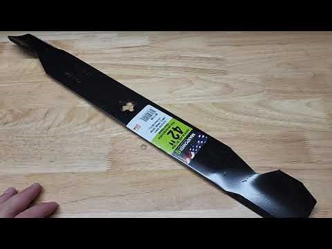 Which Way To Install A Lawn Mower Blade