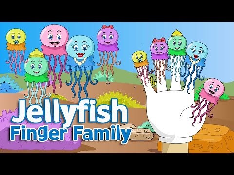 Jellyfish Finger Family Nursery Rhyme for Children