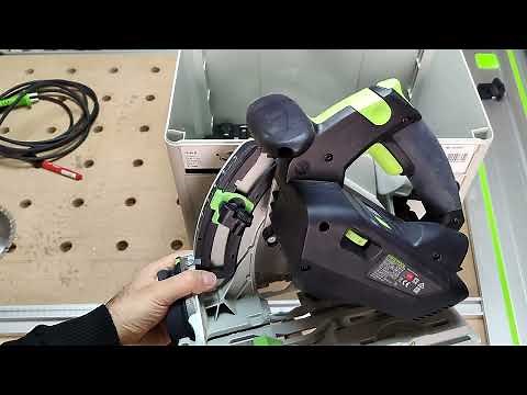 Festool TS 60 KEBQ-Plus 576726 Track SAW Review | Powerful, Precise, and Safer