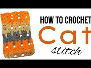 How to Crochet Cat Stitch | Easy Tutorial for Beginners