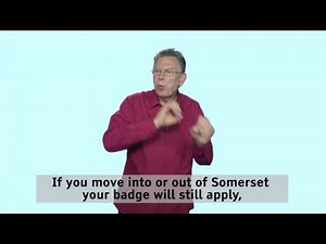 BSL Apply for a Blue Badge