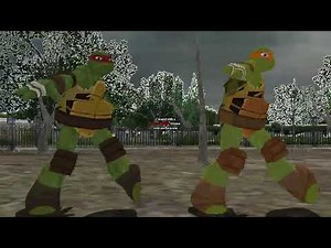 MMD TMNT Lean on