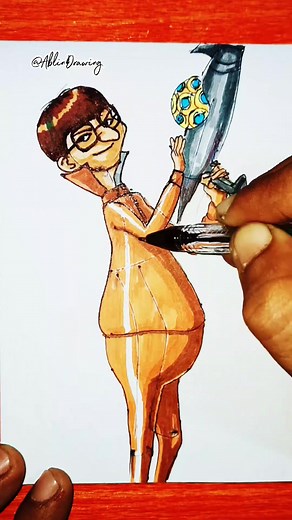 Drawing stickman to Vector #drawing #art #foryou #minions #despicableme4