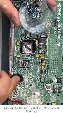 Process for the removal of PCB Conformal Coatings