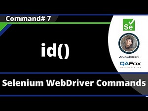 id Command() - Selenium WebDriver