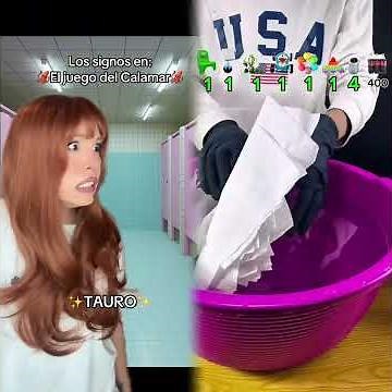 Pt.1 los signos en el juego del calamar #fyp #foryou #zodiaco #horoscopo #humor #signoszodiacales