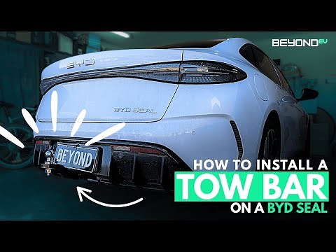 How to Install a TOW BAR on a BYD Seal