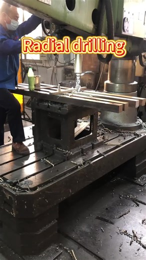 Hand-Operated Radial Drill: Precision Machining Techniques