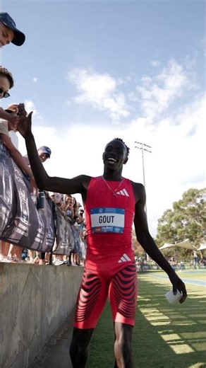Gout Gout storms to 19.84 200m at the Australian Champs 🌪️ #running #athletics #australia #fyp