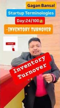 Inventory Turnover Day:24/100 #100dayschallenge #1million #subscribe #sharktank #premanandjimaharaj