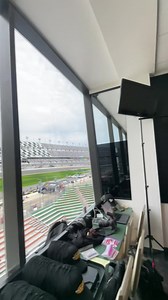 3.6K views · 69 reactions | Rev Racing teammates Andres Perez and Lavar Scott during headshots at Daytona International Speedway! | ARCA Menards Series | Facebook