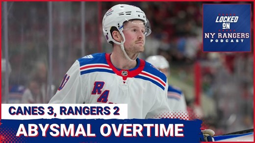 HEARTBREAKER: Rangers have TERRIBLE overtime period, waste another brilliant Igor Shesterkin start!