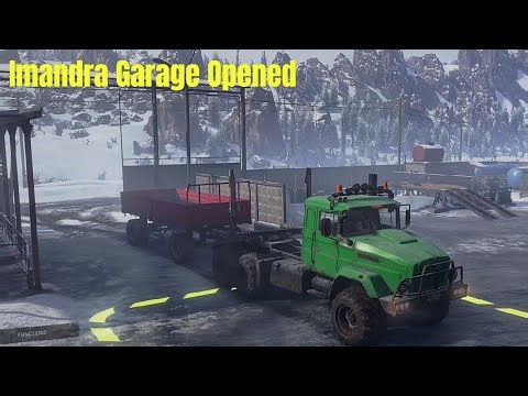 Imandra - Garage Opened - SnowRunner Play Through Part 342