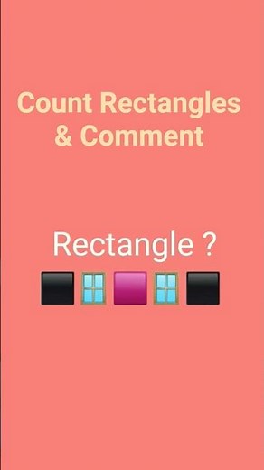 How Many Rectangles shapes? #viral #youtubeshorts