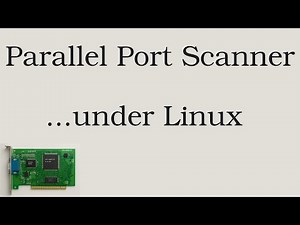 Parallel Port Scanner - Under Slackware Linux