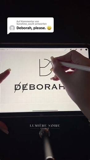 Mastering Name Logo Design with Adobe Illustrator & Procreate #namelogo #adobeillustrator
