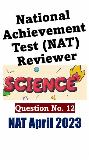6th Grade Science NAT Reviewer Question No. 12 #NAT2023 #6thGradeScience #NATGrade6 #reviewer #NATReviewer #NAT2023Reviewer