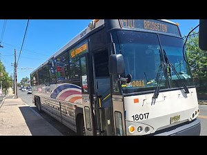 On Board: NJ Transit 2018 MCI D4500CT #18017 on Route 410