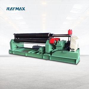 [Hot Item] Raymax Three Rollers 2 Years Warranty High Quality Low Price Customized Hydraylic Automatic Rolling Machine W11