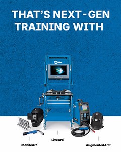 Complete immersion and 67% faster learning. That’s the power of Augmented reality solutions. | Miller Welders