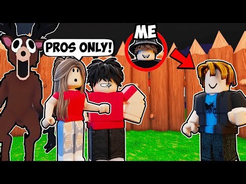 So I went UNDERCOVER As a Noob In 99 Nights In The Forest..(they were shocked)