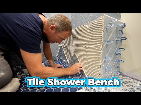 Tile Shower Bench