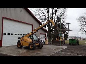 CAT TH255 Telehandler selling via ONLINE Only Auction on 4/12/25 - www.bradneuhart.com