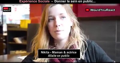 454K views · 3K reactions | Une femme peut-elle allaiter en public?樂...