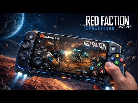 أقوى تجربة ألعاب موبايل لعام 2026 من PC إلى هاتفك! Red Faction Armageddon جرافيكس مرعب على الموبايل!
