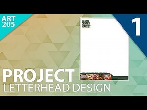 ART 205 - Project 7: Letterhead Design - Stage 1