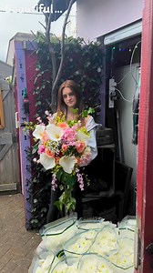 My Robyn model posing with a huge stunning bouquet… | Passionate Flowers
