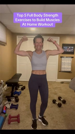 Top 5 Full Body Strength Exercises to Build Muscles | At Home Workout
