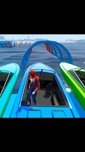 58K views · 614 reactions | SPIDERMAN Car Race Challenge on Sea Ramp SUPERHERO Hulk Moto BIKE JET SKI Race #spiderman #superhero #car #kids #kidsfun | Kids Fun | Facebook