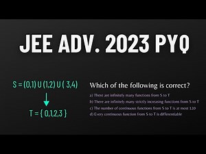 IIT JEE Advanced | Functions hardest question