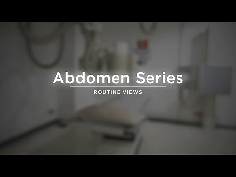 Routine Abdomen Series KUB - Radiography Positioning