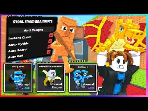 💰 Steal From Brainrots Script - Auto Steal God, Secret, Mythic