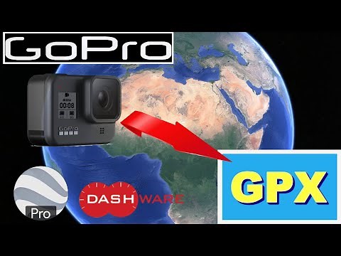 GoPro Telemetry Extractor - aus Video GPX-Dateien erzeugen und verarbeiten