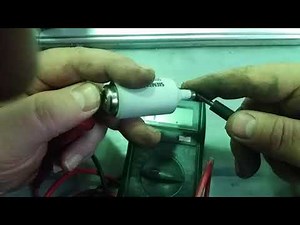 How to check and test ceramic fuse with voltmeter