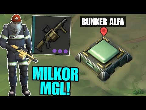 YOU CAN CLEAR BUNKER ALFA EASILY WITH THESE OP MILKOR MGLS! - Last Day on Earth: Survival
