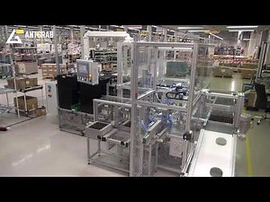 Průmyslová automatizace, Montážní linka 2 | Industrial automation, Assembly line 2 | Antgrab s.r.o.