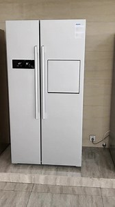 608L Customized LOGO Cooling and Freezing Side by Side No Frost Automatic Refrigerator With Ice Maker